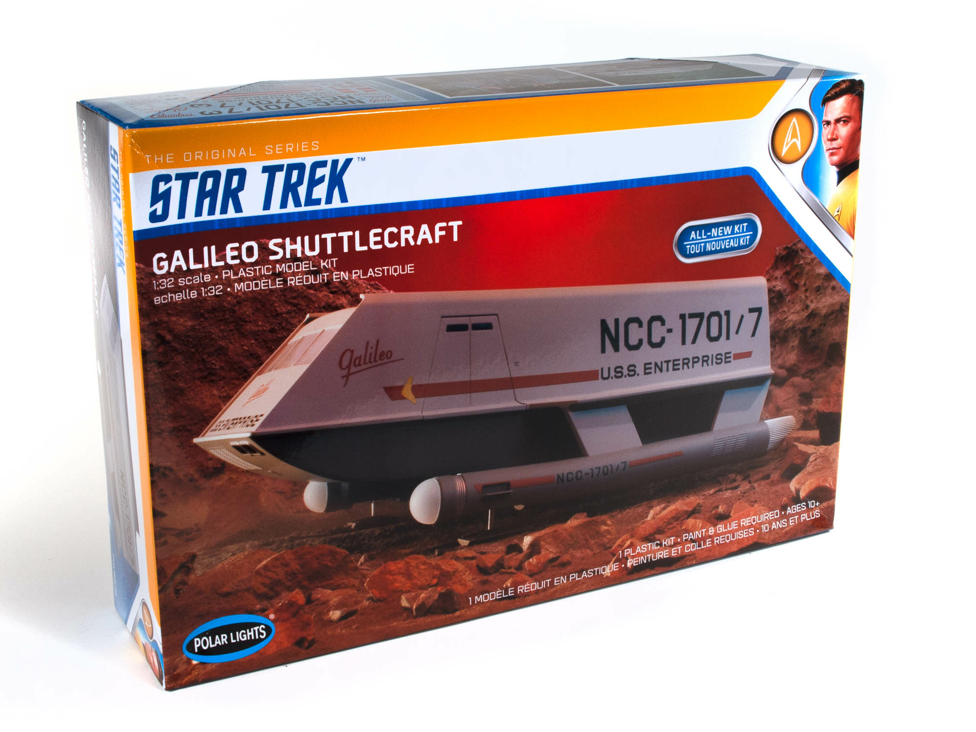 ST:TOS Galileo Shuttle. (PLL-0909) - KV MODELBOUW